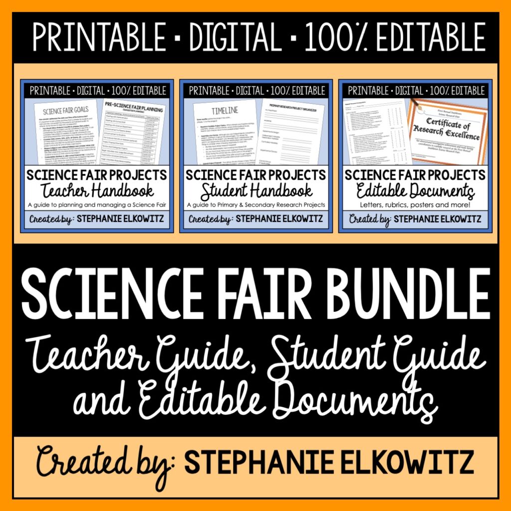 Science Fair Bundle | Stephanie Elkowitz