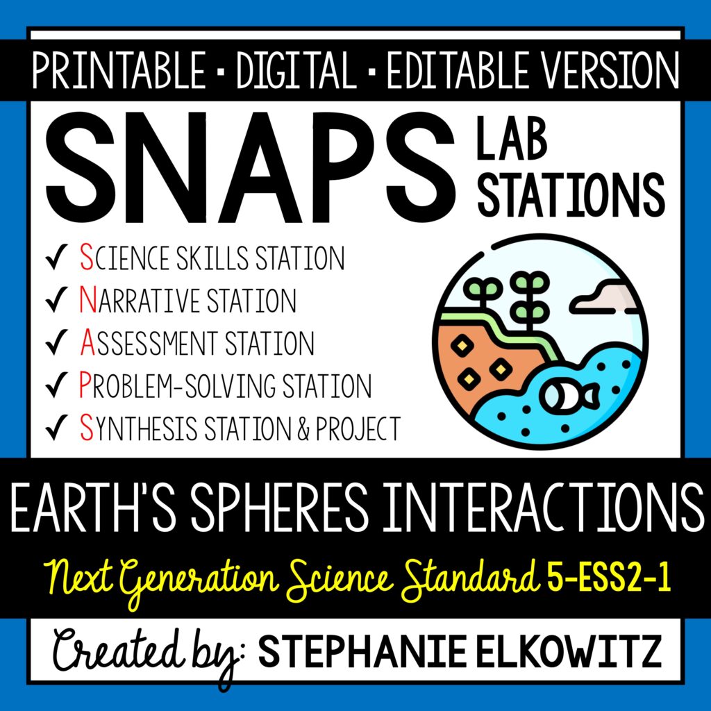 5-ESS2-1 Earth's Spheres Interactions Lab | Stephanie Elkowitz