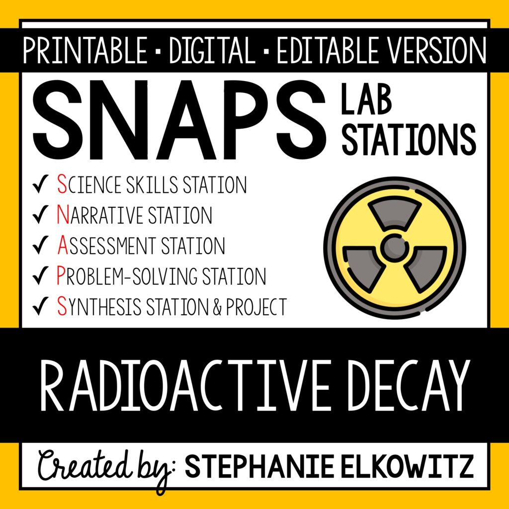 Radioactive Decay Lab | Stephanie Elkowitz