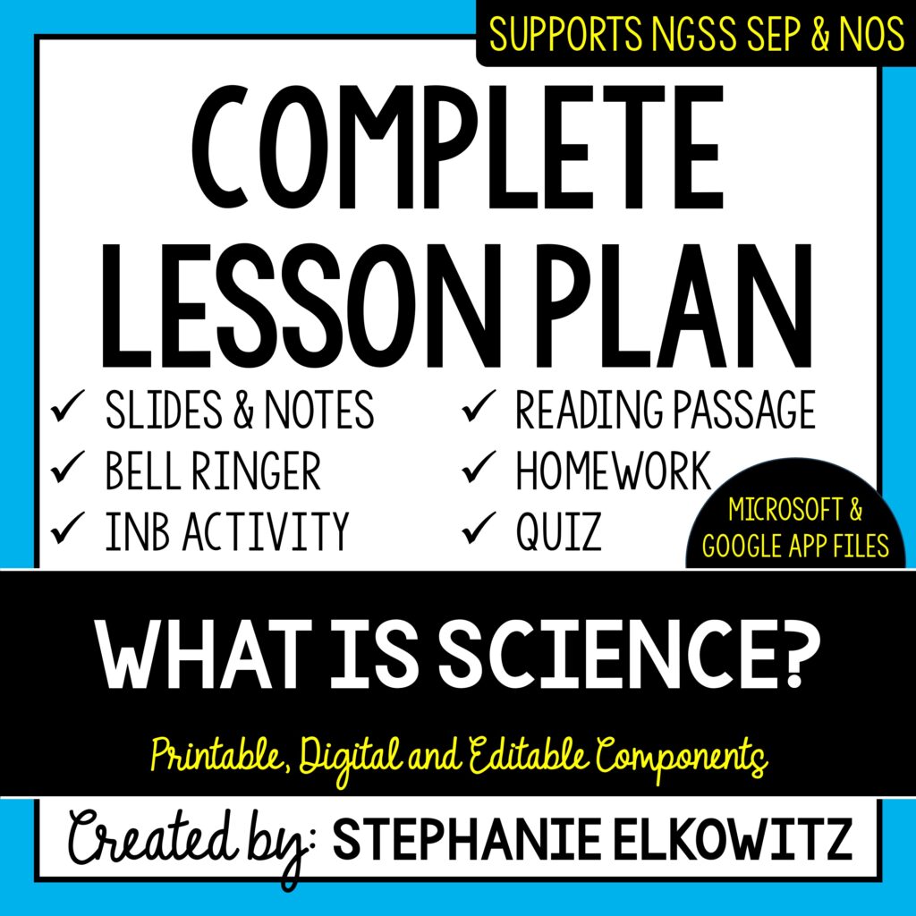 What is science? Lesson | Stephanie Elkowitz