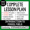 Fossil Fuel Formation Lesson | Stephanie Elkowitz