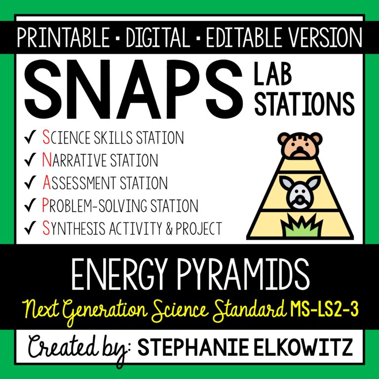 MS-LS2-3 Energy Pyramids Lab | Stephanie Elkowitz