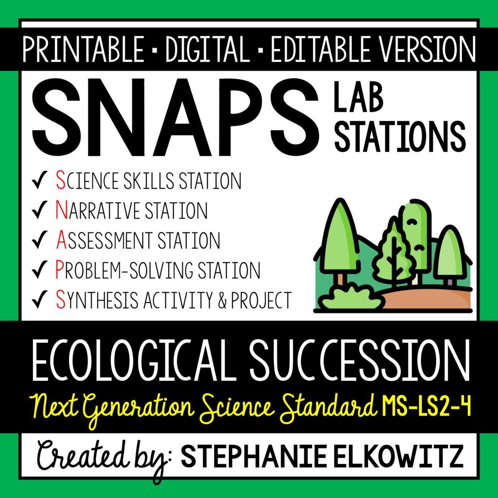 MS-LS2-4 Ecological Succession Lab | Stephanie Elkowitz