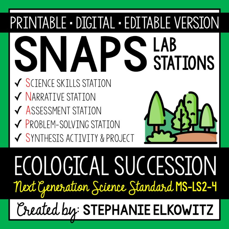 MS-LS2-4 Ecological Succession Lab | Stephanie Elkowitz