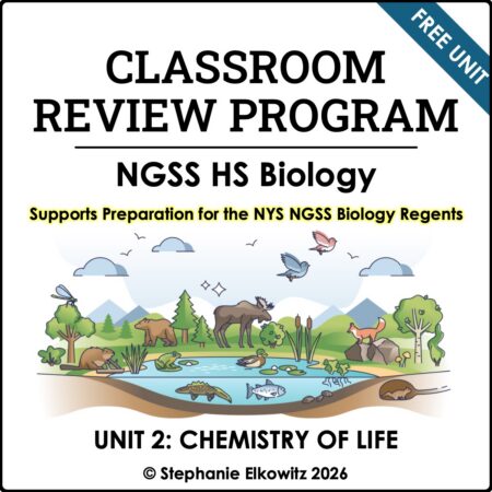 Chemistry of Life | NGSS Biology and NYS Biology Regents Review Program ...